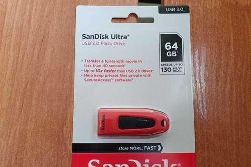Usb флешка SanDisk 64 гб