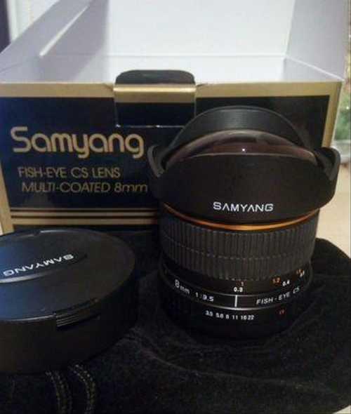 Samyang 8mm f/3.5 as if umc fish-eye cs ii minolta