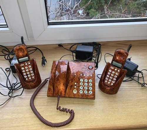 Телефонная станция с 2 радио телефонами lg gt-9760