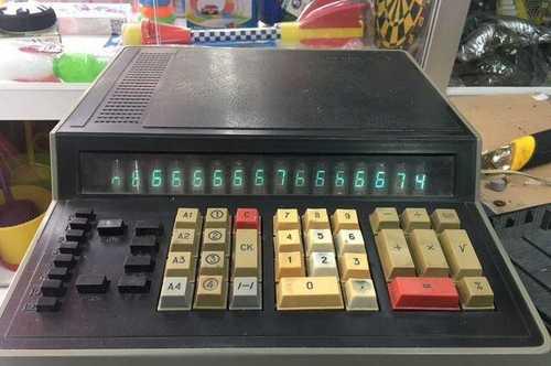 Калькулятор СССР Искра 114