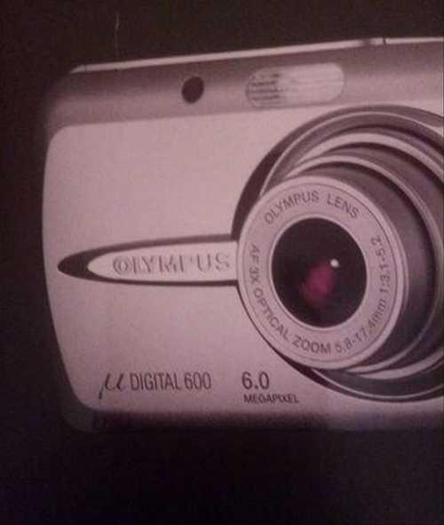 Фотоаппарат olympus mju digital 600