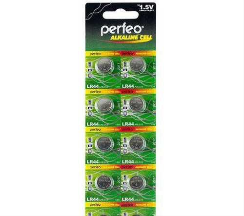 Батарейка Perfeo LR44/10BL Alkaline Cell 357A AG13