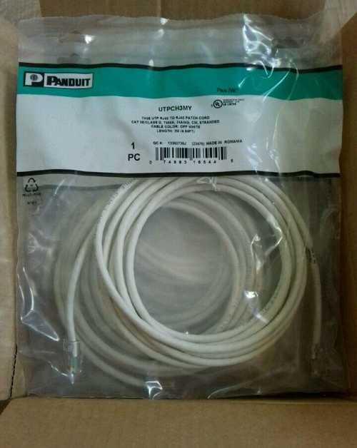 Panduit utpch3MY, Патч-корд TX5e UTP, Cat.5e