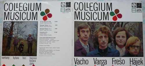 Collegium Musicum. 1970. Supraphon. Czechoslovakia