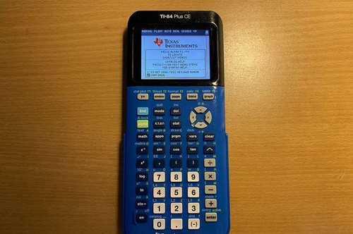 Калькулятор Texas Instruments TI-84 Plus CE