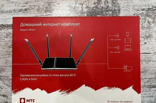 Настройка роутера мтс dir 822