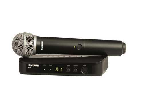 Shure BLX24E/PG58 M17 вокальная радиосистема