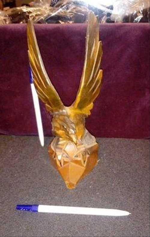 Фигурка орла деревянная СССР