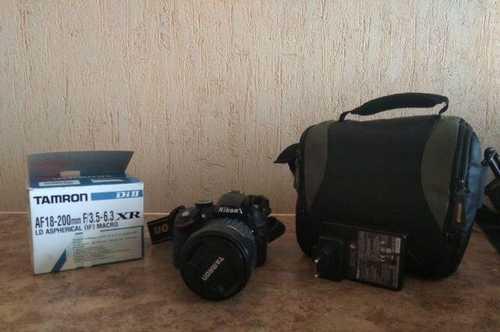 Nikon D3200+Обьектив Tamron AF 18-200mm f/3.5-6.3
