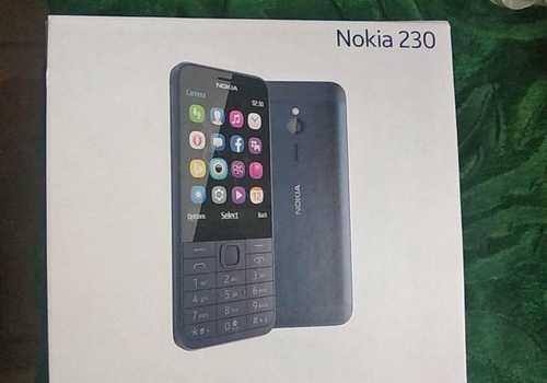 Телефон Nokia 230 DS черный