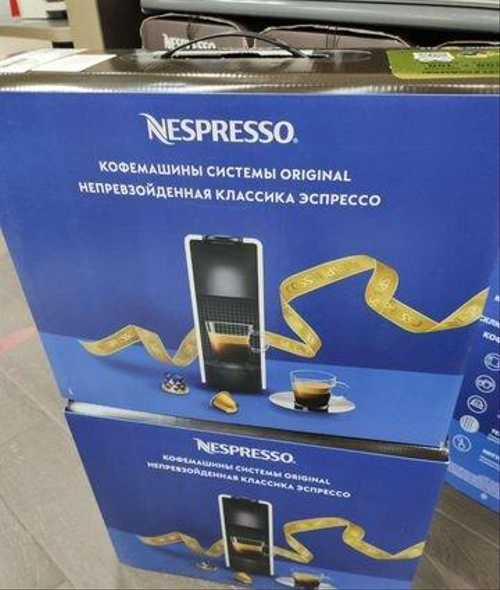 Кофемашина для кофе-капсул Nespresso, новая