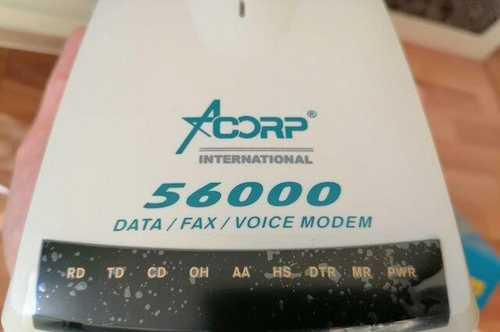 Acorp факс модем