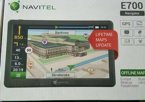 Навигатор navitel E700