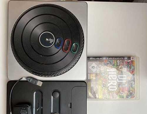 Dj hero ps3 (игра+контроллер)