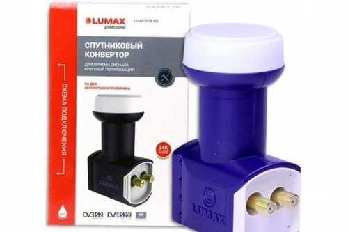 Конвертор Lumax на 2 выхода для Триколор, НТВ