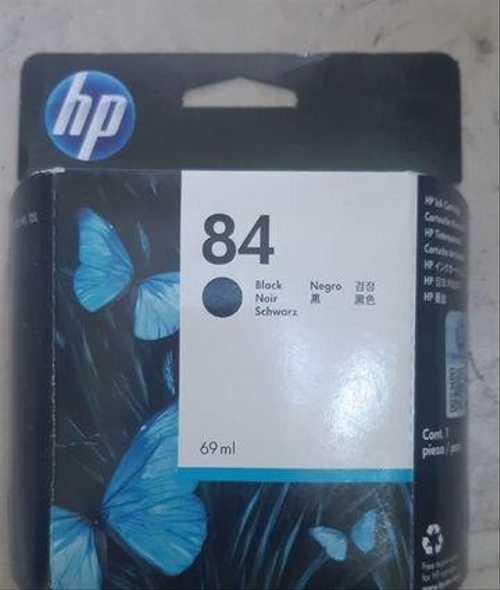 Картридж струйный HP 84 (C5016A) черный