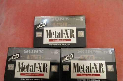 Аудиокассета sony metal XR-90
