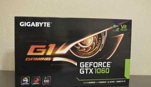 Видеокарта Gigabyte GeForce GTX 1060 G1 Gaming 3G