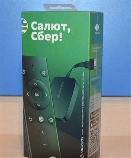 Smart-TV приставка SberBox (sbdv-00001)