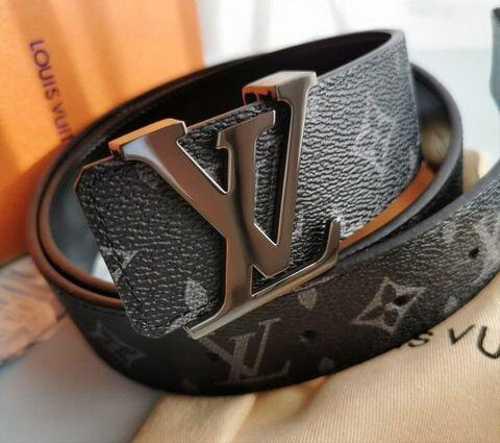 Ремень мужской louis vuitton с чеком