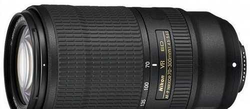 Nikon 70-300mm f/4.5-5.6G ED-IF AF-S VR(новый)