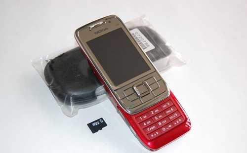 Nokia e66 Red идеал как новый, оригинал целиком