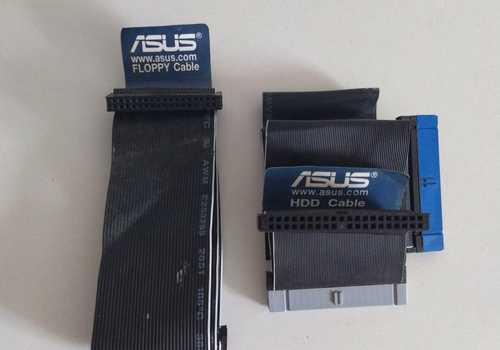 Комплект шлейфов asus HDD и Floppy