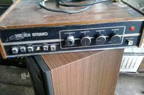 Усилитель СССР 1-го класса VEF 101 stereo