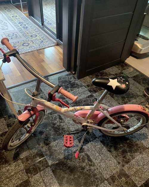Детский велосипед btwin Princess 16”