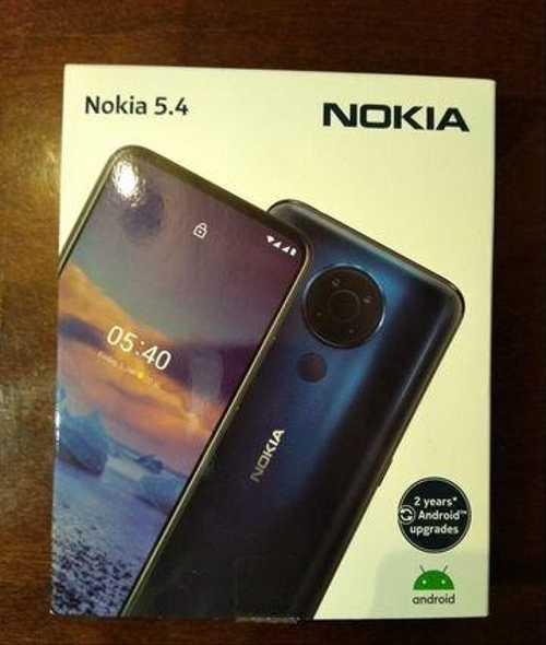 Nokia 5.4 (64 + 4) с чехлом
