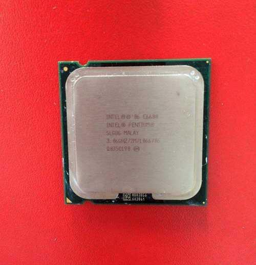 Процессор Intel Pentium E6600 LGA775 65W