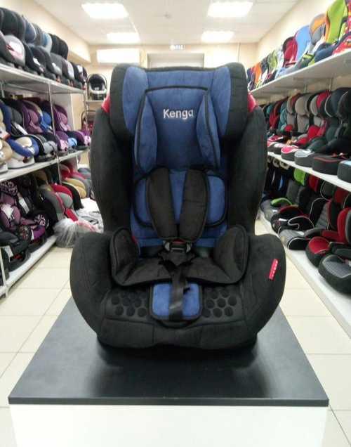 Kenga BH-12312 isofix(голубой) гр.1-2-3 Новое