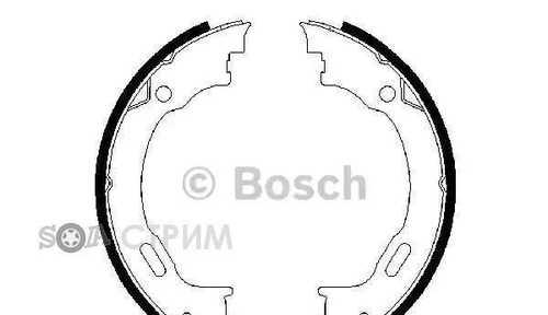 Bosch 0986487609 Колодки ст.торм.mercedes ML W163 2.3-5.5 98-05