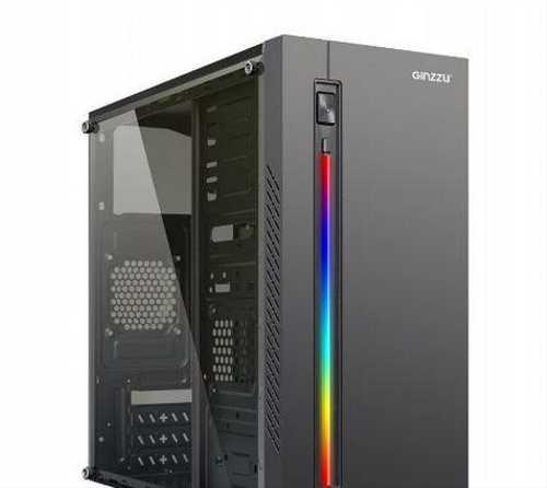 Корпус Ginzzu D370 Black mATX