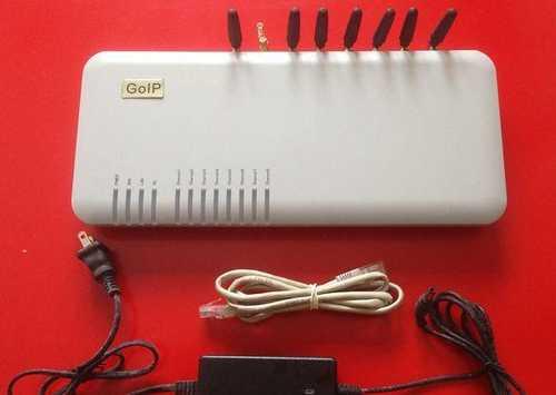 GoIP GSM Шлюз на 8 SIM карт