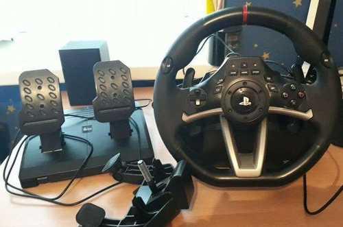 Игровой руль hori racing wheel apex PS3 PS4 PC