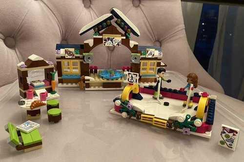 Lego friends горнолыжный курорт