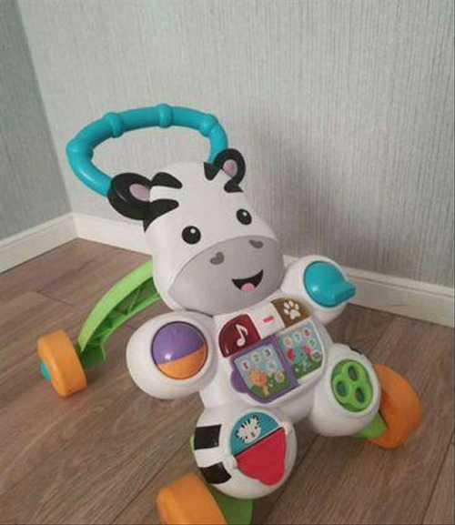 Каталка зебра от Fisher price