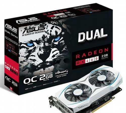 Видеокарта rx460 2gb asus