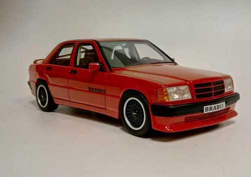Mercedes Brabus 190E 3,6S W201 Red 1:18 Otto