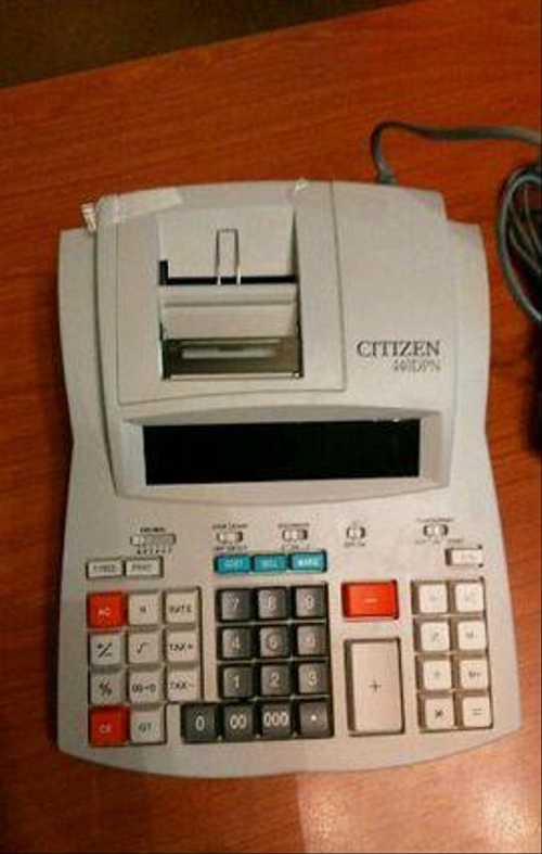 Печатающий калькулятор Citizen 440 DPN