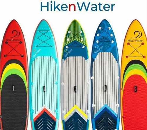 SUP доска Hiken Water 11'6,двухслойная 350*81*15