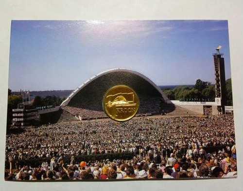 1 крона 1999 (Эстония) Песенный фестиваль UNC