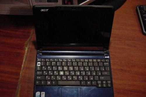 Разбор ноутбука Acer Aspire one ZG5