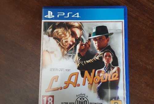L.A.Noire диск ps 4