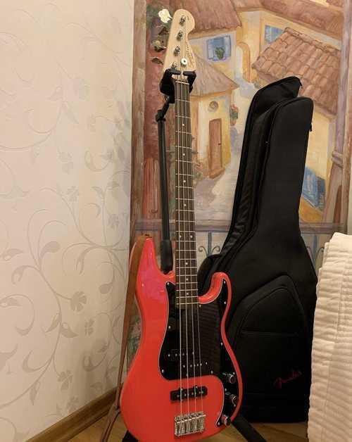 Бас-гитара Fender Squier Affinity P-Bass PJ +чехол
