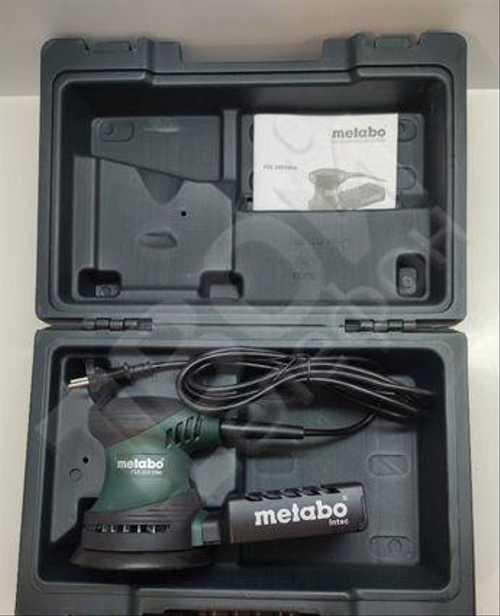 Эксцентриковая шлифмашина Metabo FSX 200 Intec