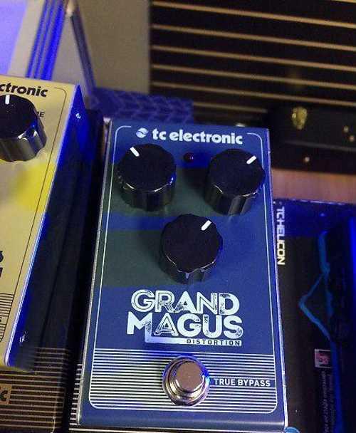 TC electronic grand magus distortion педаль эффект