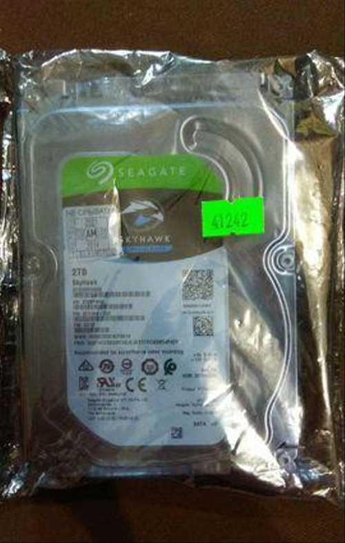 SeaGate SkyHawk 2Tb полностью новый