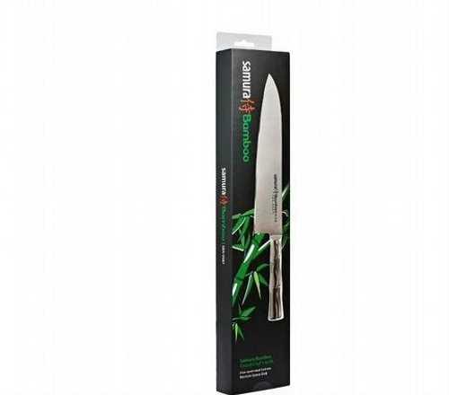 Шеф-нож Samura Bamboo, лезвие 24 см (новый)